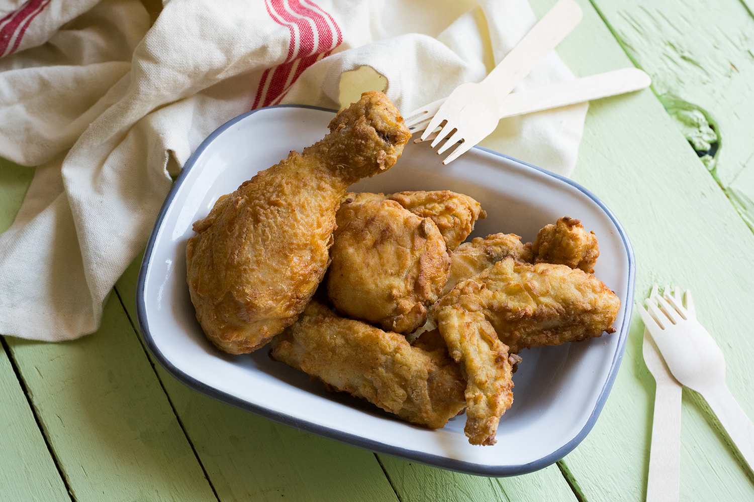Pollo Frito Sin Huevo Con Harina Yolanda